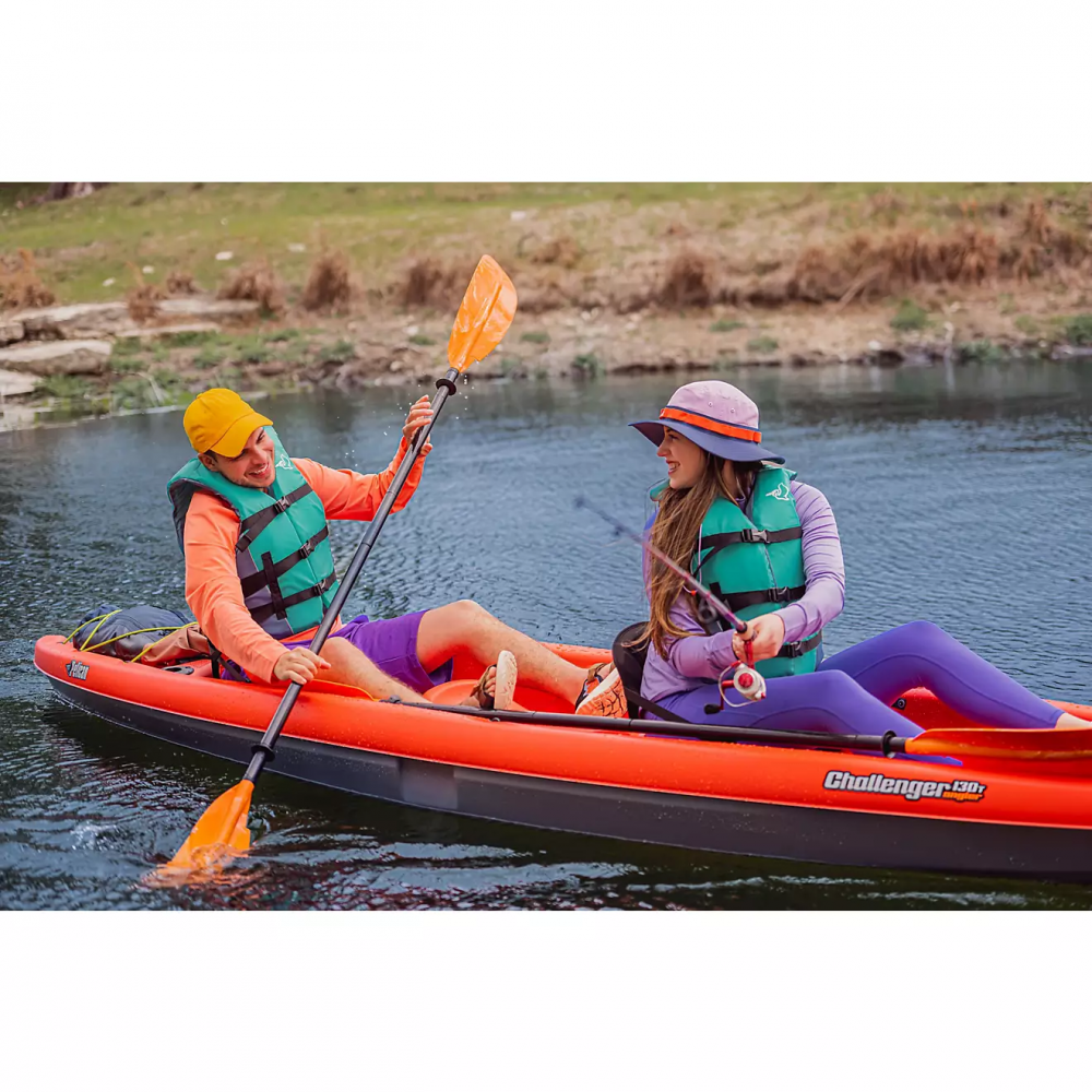 Pelican Challenger 130T 13 ft Fishing Tandem Kayak - Water Sport Equip