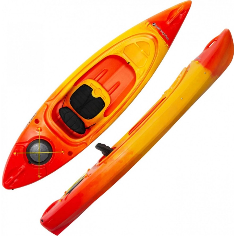 Perception Swifty Deluxe 9.5 Kayak - Water Sport Equip