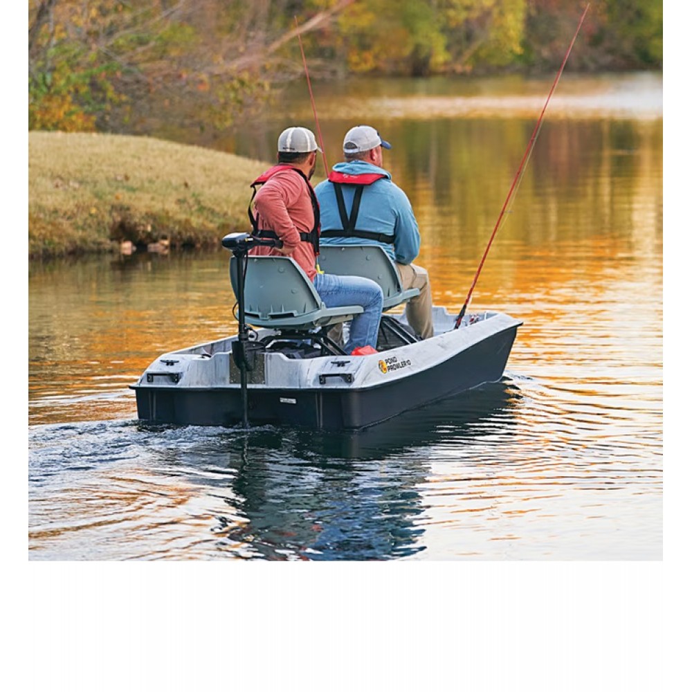 Bass Pro Shops Pond Prowler 10 | Portable 2-Person Fishing Boat