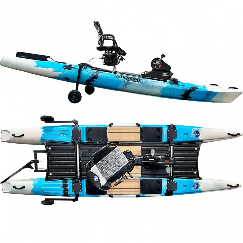Blue Sky Boatworks 360 Angler | Twin-Hull Pedal Fishing Kayak