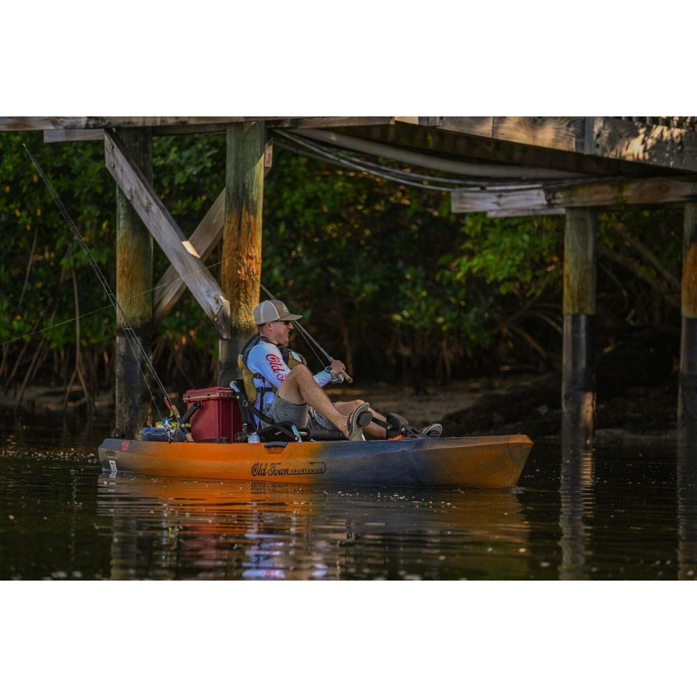 Old Town Sportsman PDL 106 Pedal Fishing Kayak - Water Sport Equip