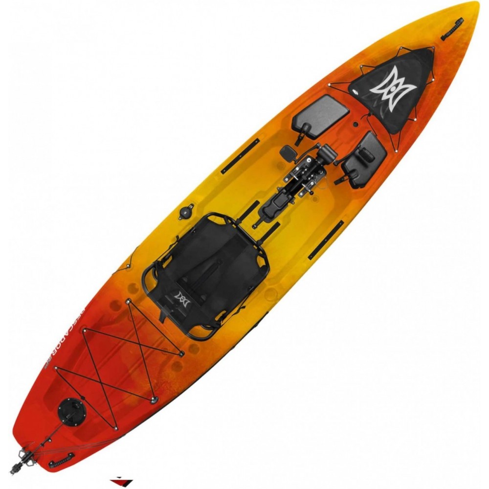 Perception Pescador Pilot Pedal Drive 12.0 Angler Kayak - Water Sport Equip